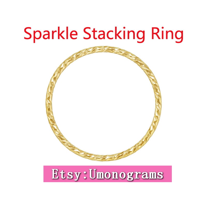 Sparkly Rings - Etsy