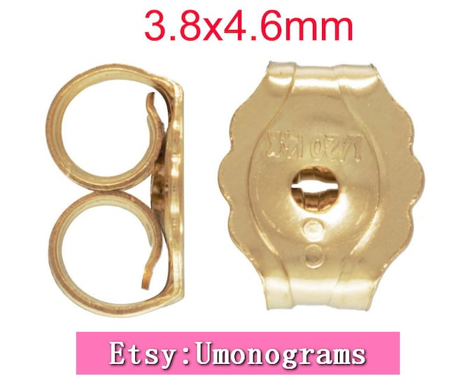 Extra Heavy Earring Back 5x5.8mm Ear Nuts Earring Components | Etsy