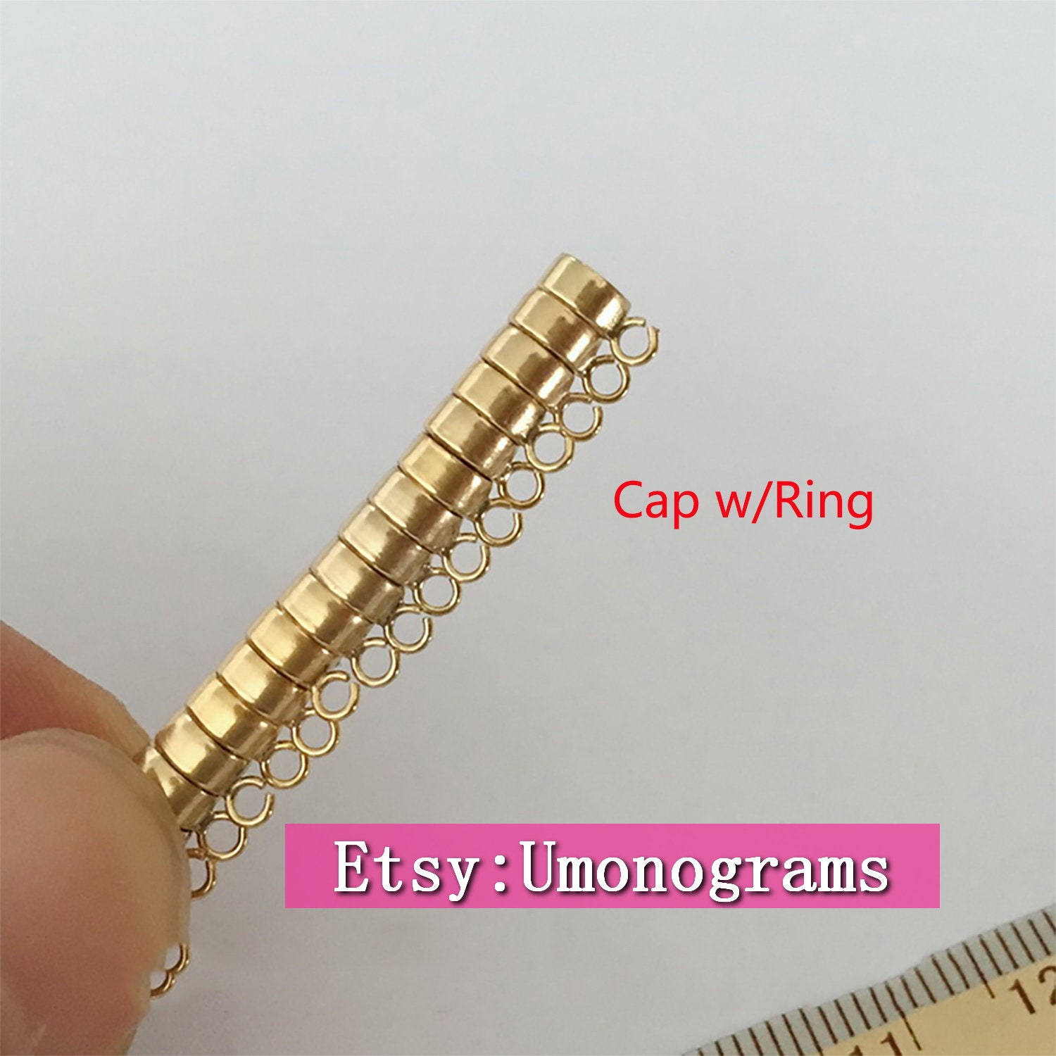 14K Yellow Gold Filled 4.5mm Magnetic Cap W/ring post - Etsy