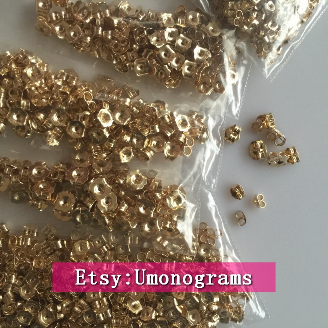 Extra Heavy Earring Back 5x5.8mm Ear Nuts Earring Components | Etsy