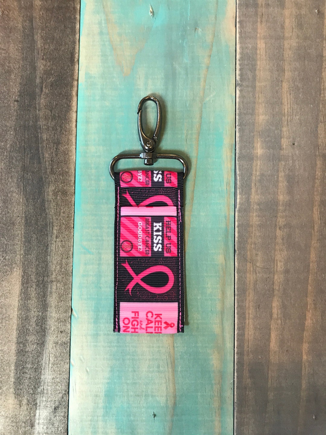 Keep Calm and Fight on Lip Balm Holders - Etsy