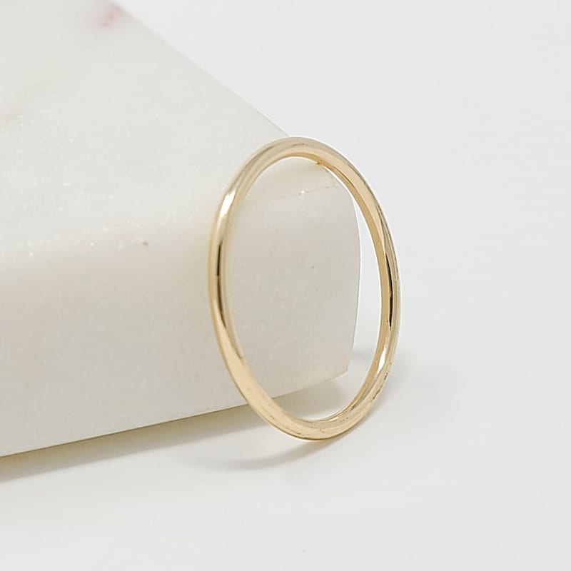 Simple Gold Ring - Etsy