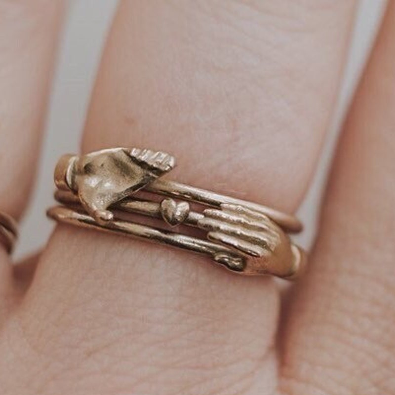 Gimmel Ring - Etsy
