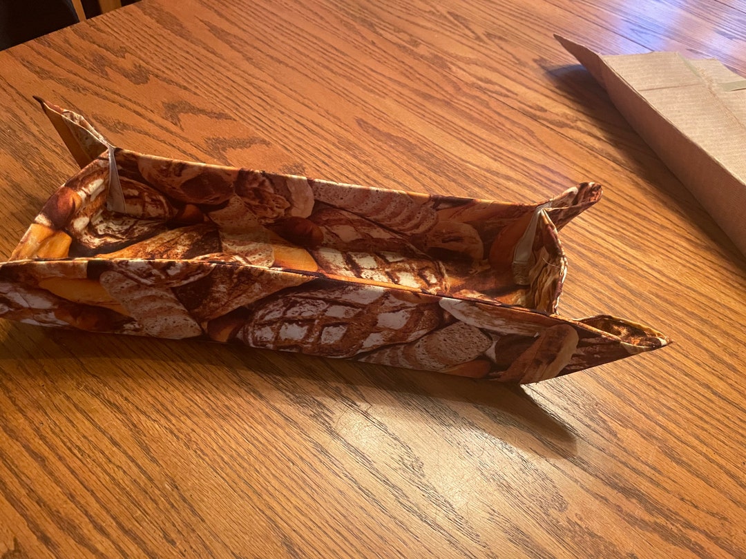 Fabric Bread Basket - Etsy