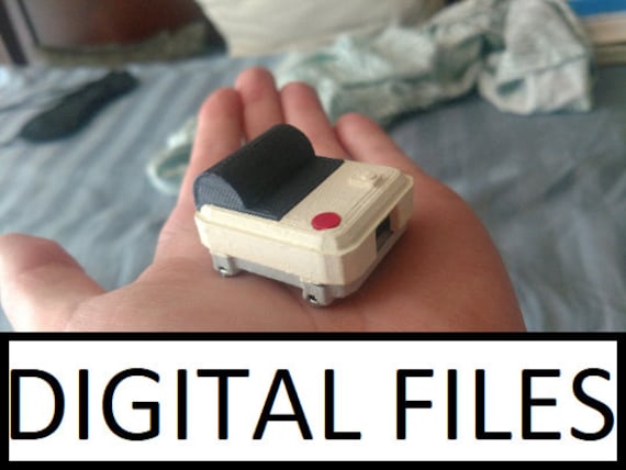 3D Files: Gameboy Printer Shell for Wifi Gameboy Printer - Etsy