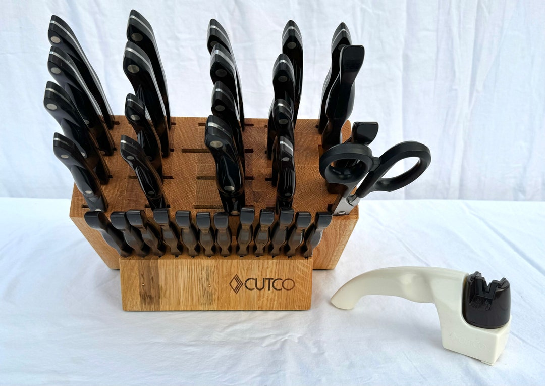 Cutco Ultimate Knife Set 12 Table Knives 32 Piece Black With - Etsy