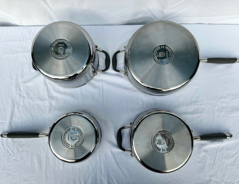 Royal Prestige Cookware Set Waterless Stainless Steel 9 Ply Copper ...
