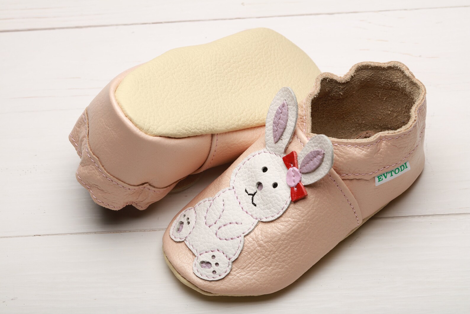 Easter Baby Shoes Rabbit Shoes Bunny Shoes Baby Leather - Etsy