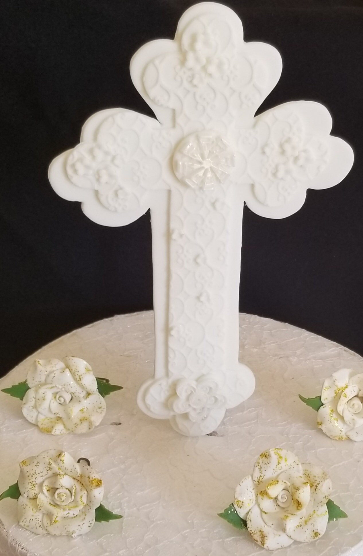 Cross Cake Topper Communion Cake Topper Baptism Cake Topper - Etsy