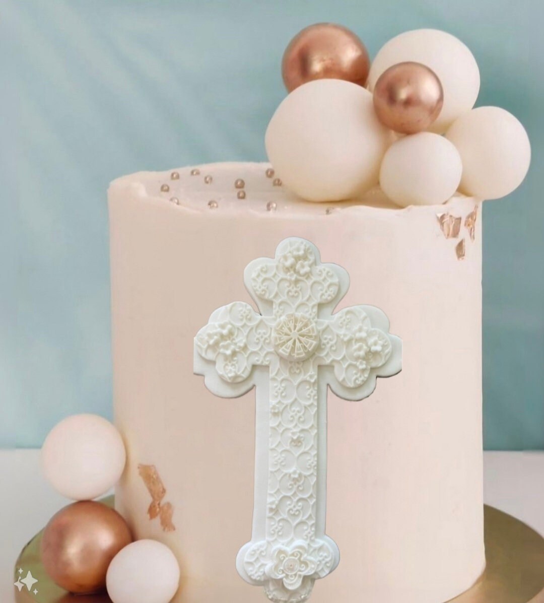 Cross Cake Topper, Communion Cake Topper, Baptism Cake Topper ...