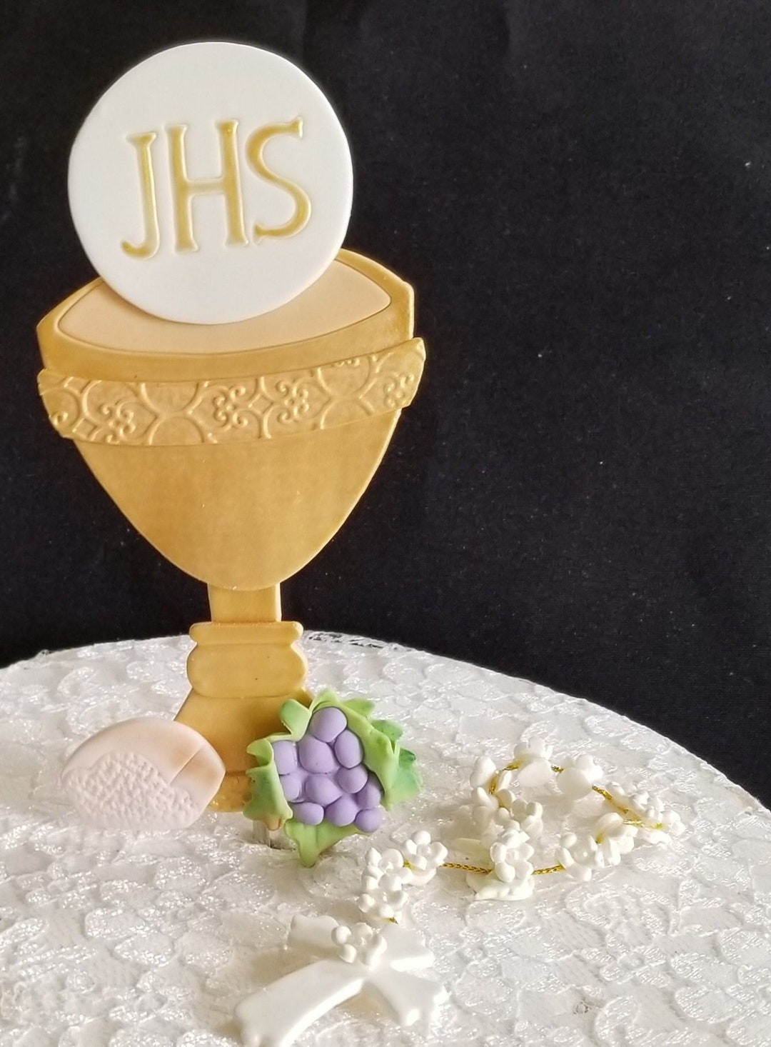 Cross Cake Topper, Communion Cake Topper, Baptism Cake Topper ...