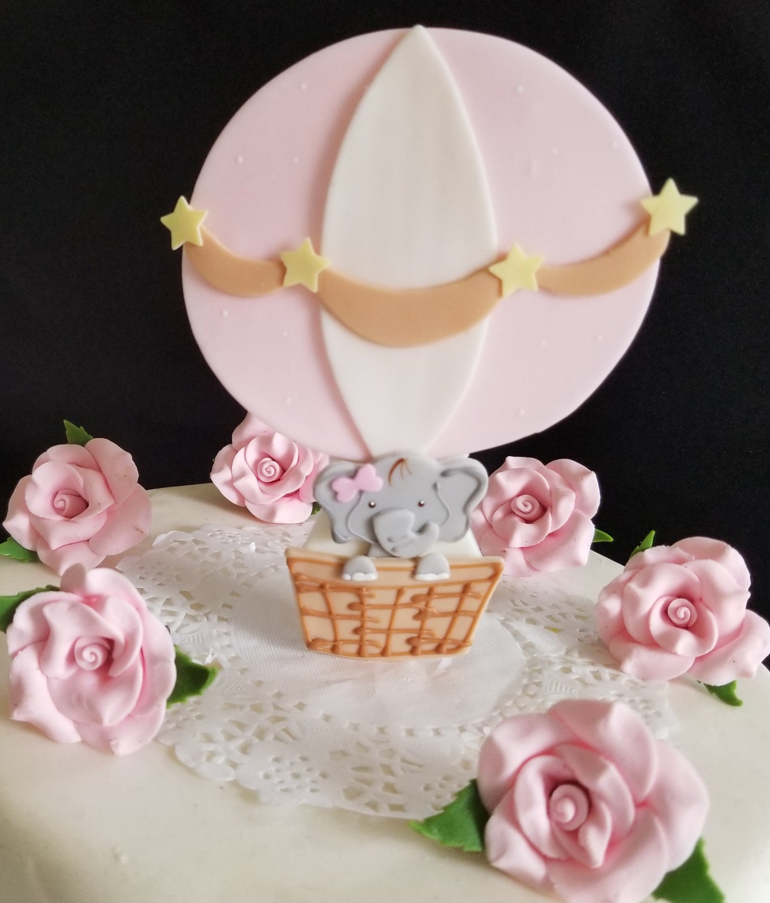 Elephant Cake Topper Baby Elephant Topper Baby Elephant Hot - Etsy