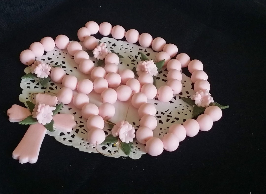 Rosary Cake Topper, Communion Cake Topper, Baptism Cake Topper ...