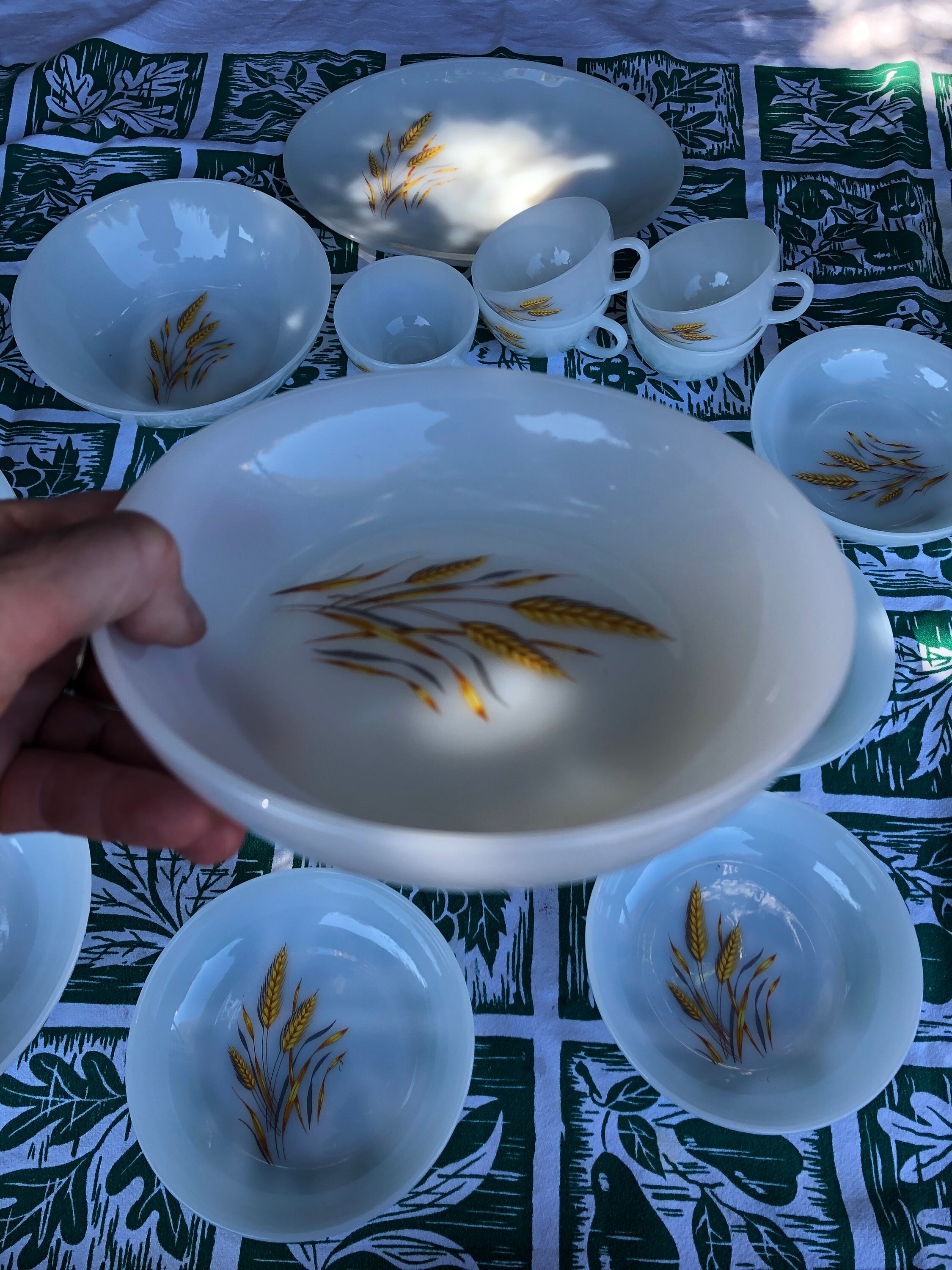 Fire King in Wheat Pattern - Etsy