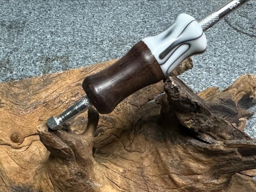 White and Black Leather Tool Grips dawgapaws - Etsy