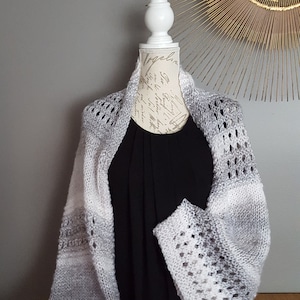 PATTERN Knitting Pattern Shawl Shoulder Cover Knitting Pattern for Her ...