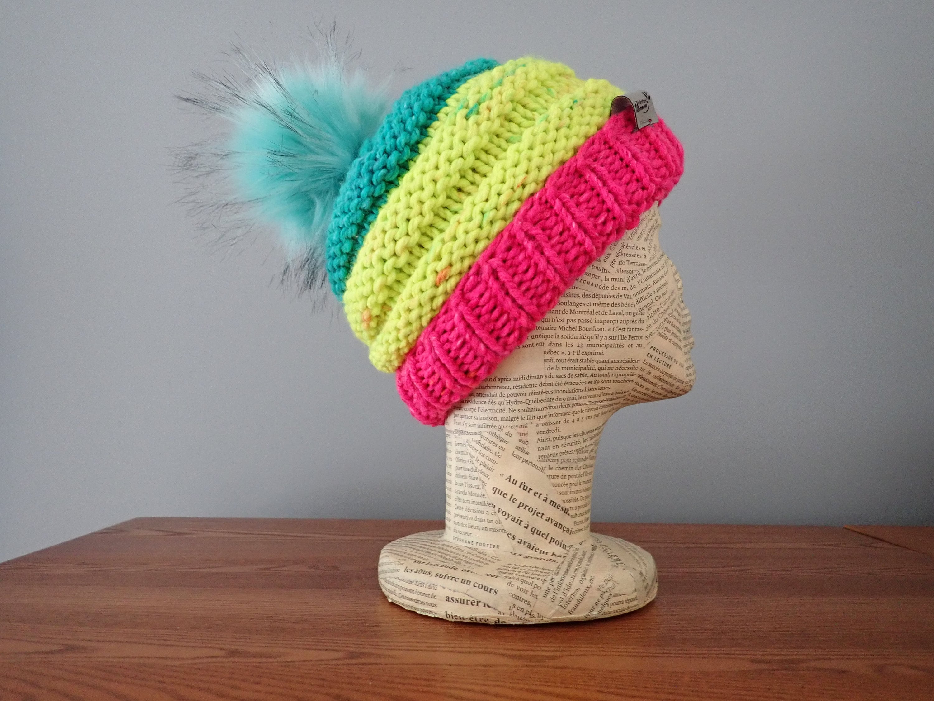 PATTERN Hat Knitting Pattern Bilingual Hat Pattern Easy to Follow ...