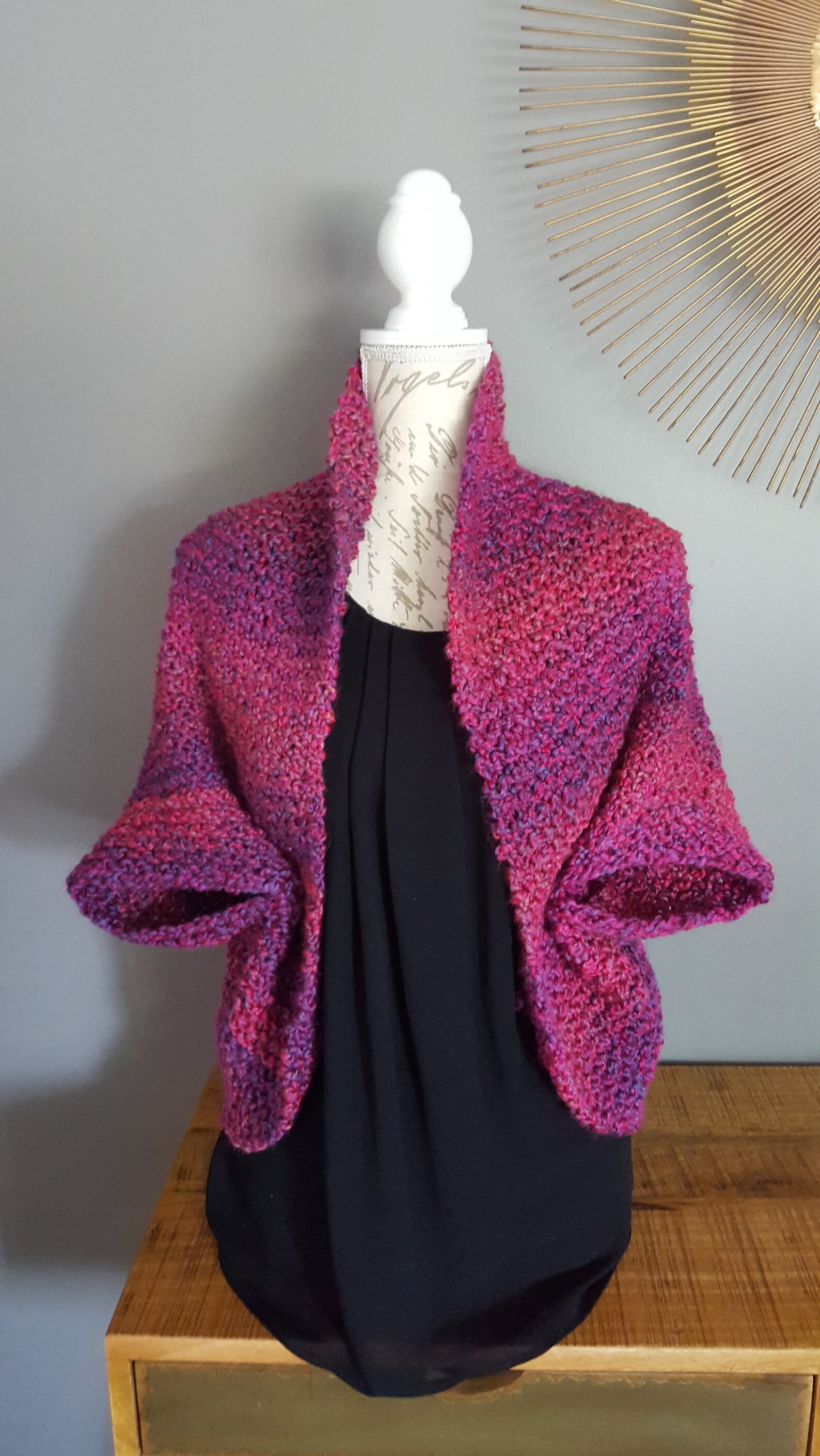 PATTERN Knitting Pattern Shrug Shoulder Cover Knitting Pattern for ...