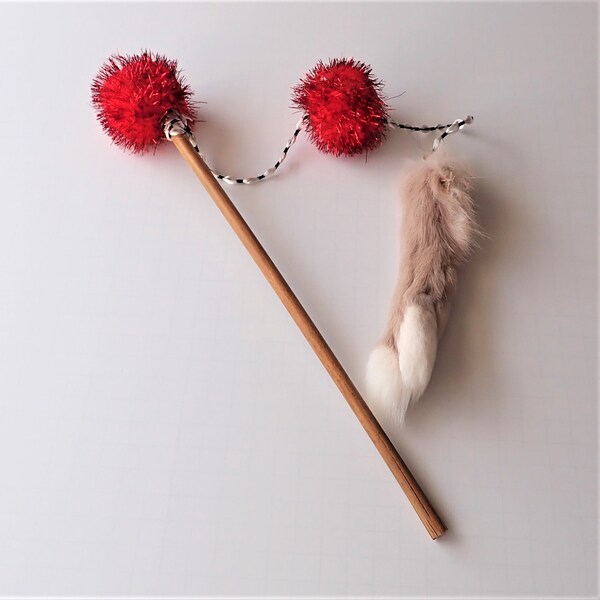 Cat Wand Toy Feathers - Etsy