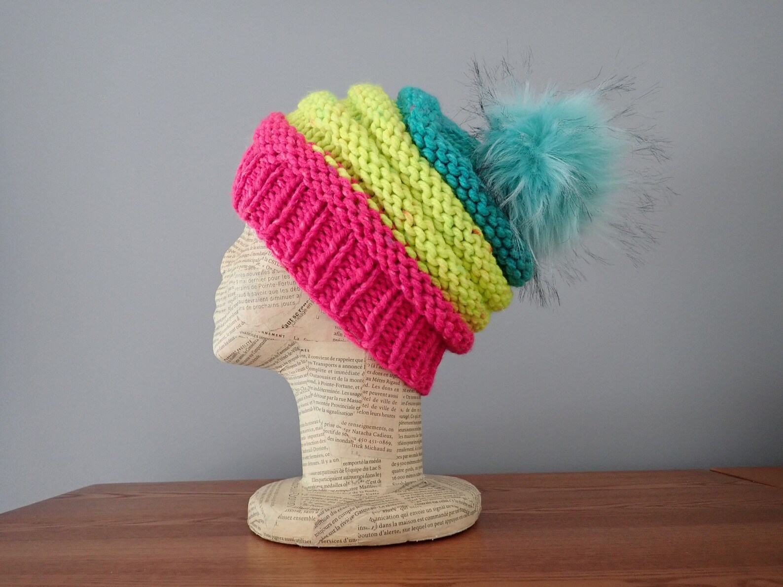 PATTERN Hat Knitting Pattern Bilingual Hat Pattern Easy to Follow ...