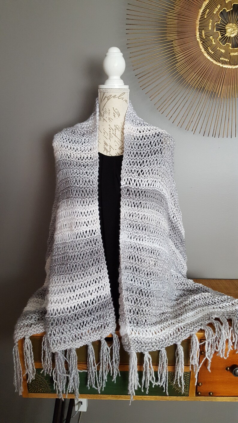 PATTERN Knitting Pattern Shawl Shoulder Cover Wrap Knitting - Etsy