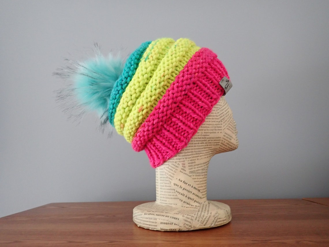 PATTERN Hat Knitting Pattern Bilingual Hat Pattern Easy to Follow ...
