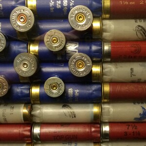 Shotgun Shell American Flag in a Faux Barnwood Shadowbox - Etsy