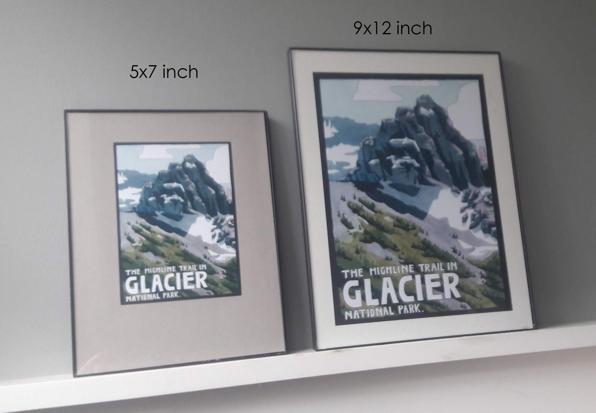 Glacier National Park Travel Poster Postcard Etsy New Zealand glacier-national-park-travel-poster-postcard-etsy-new-zealand