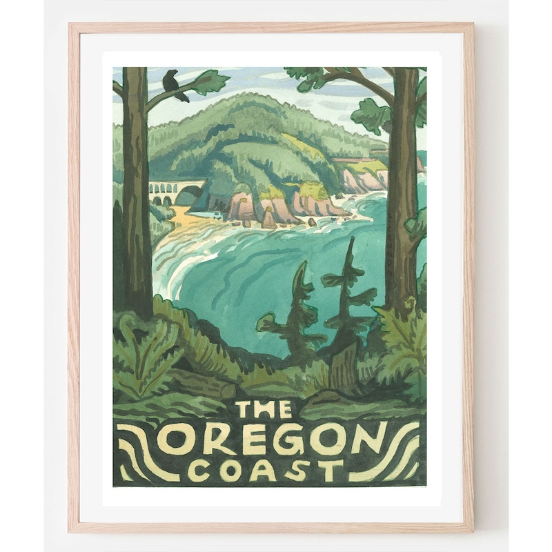 Oregon Coast Art - Etsy