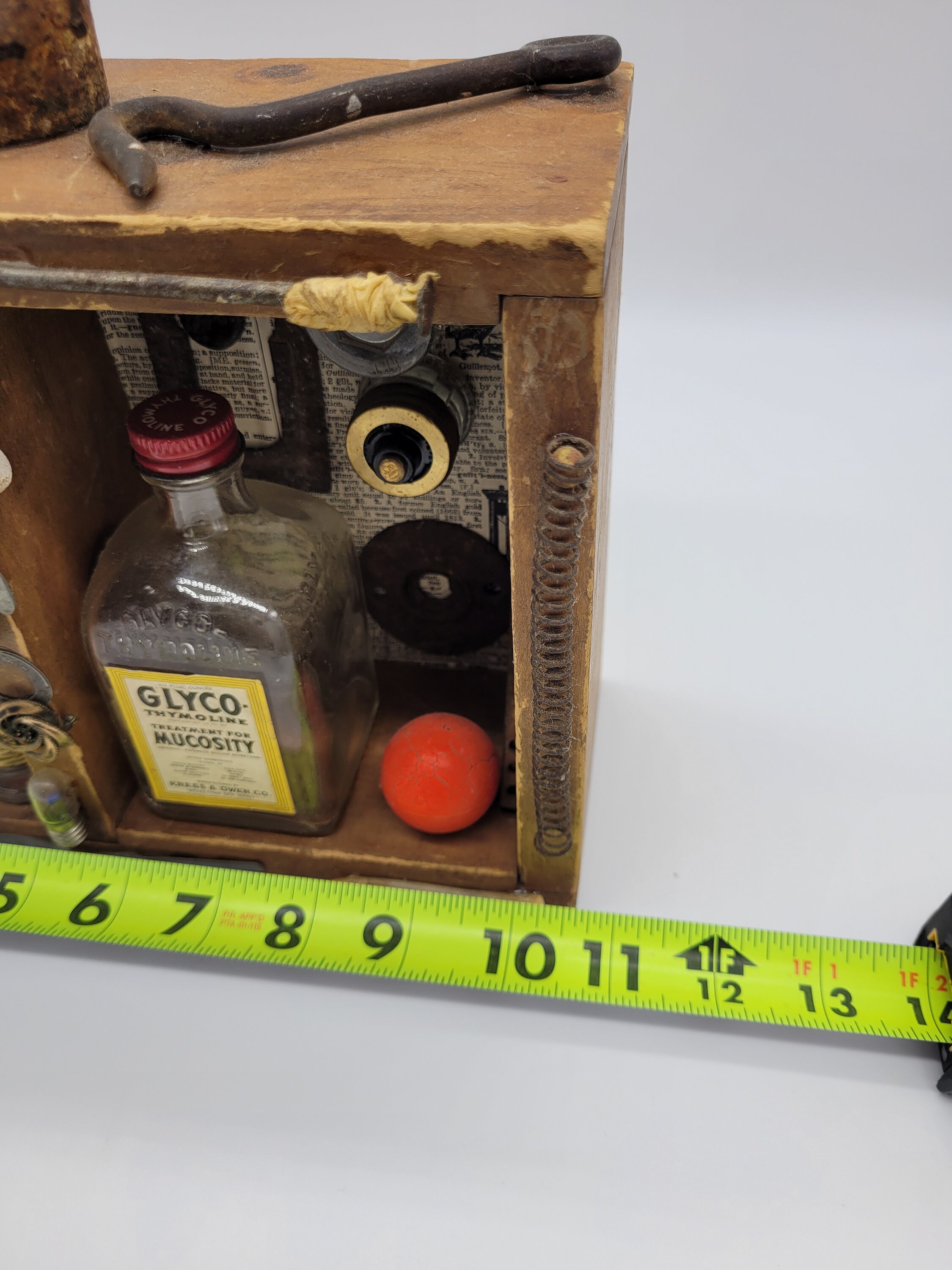 Assemblage Art, Antiques, Animal Bones, Dolls, Rusty Metal, Vintage Antique Medical Bottles ...