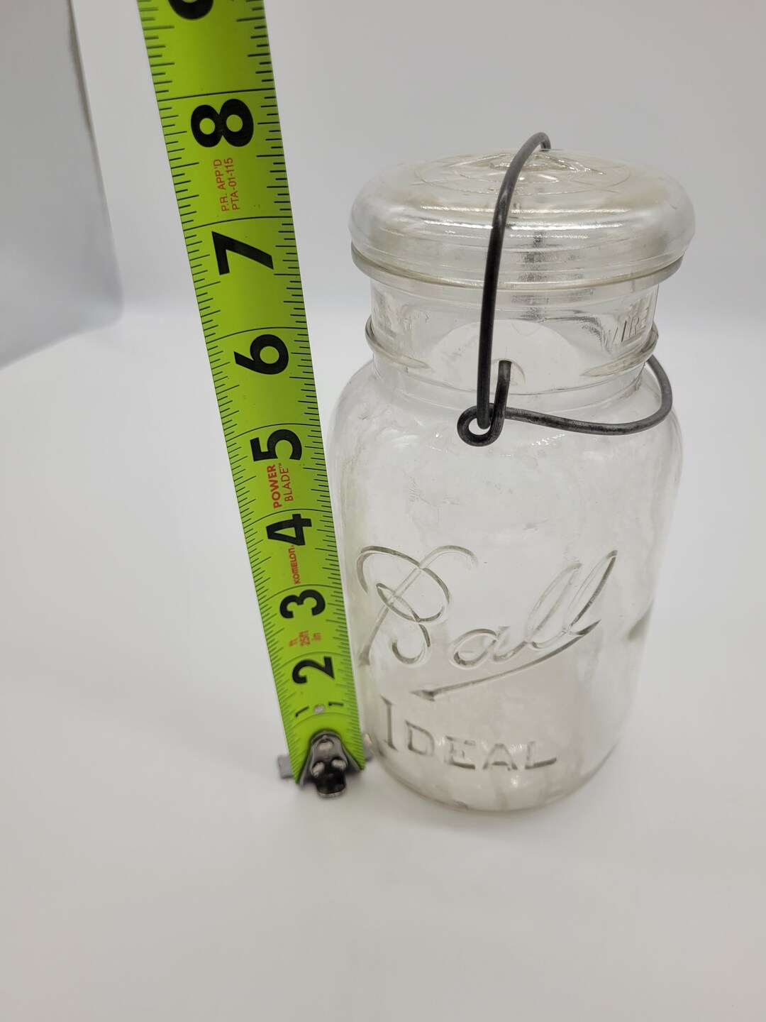 1933-1962 Clear Ball Jar With Locking or Clamping Lid - Etsy