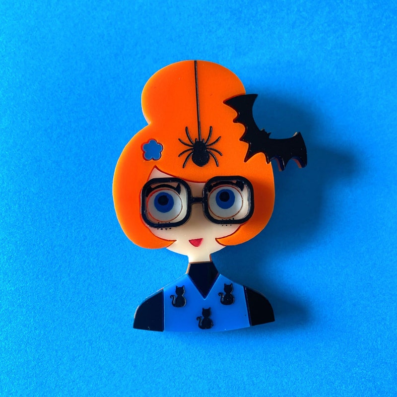 Halloween Brooch - Etsy