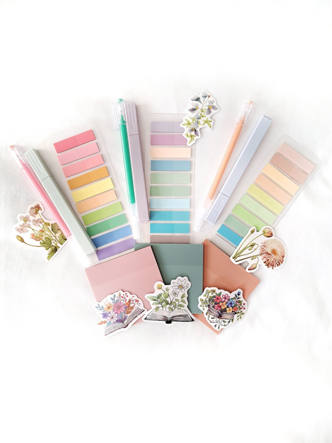 Book Annotation Kits - PASTEL COLLECTION. Page Tabs, Pens, and Bookish ...