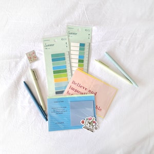 Book Annotating Kits RAINBOW Colours. Page Tabs, Pens and Bookish ...