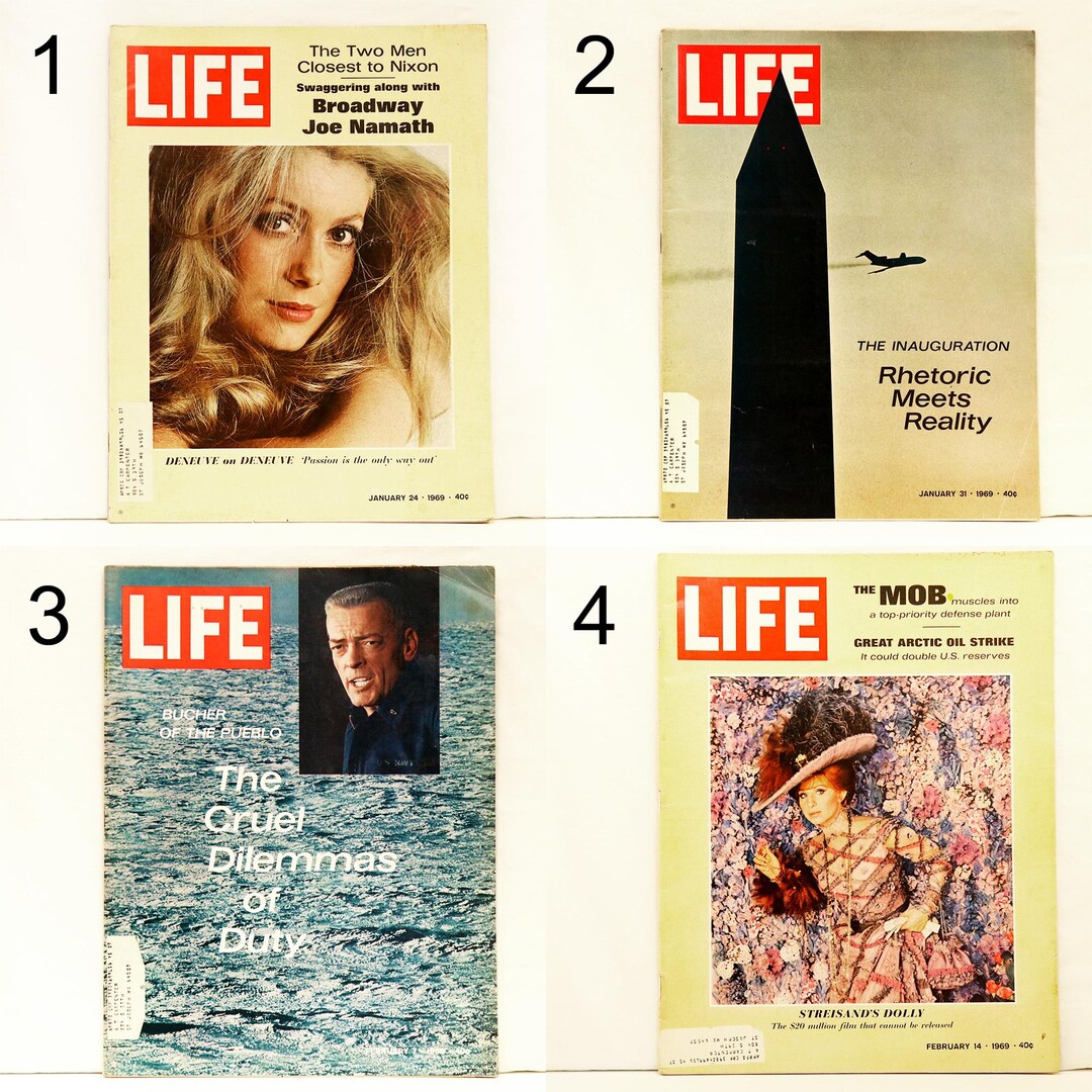 1969 LIFE Magazines – Collectible Ads, News, Sports, & Retro Fashion in ...