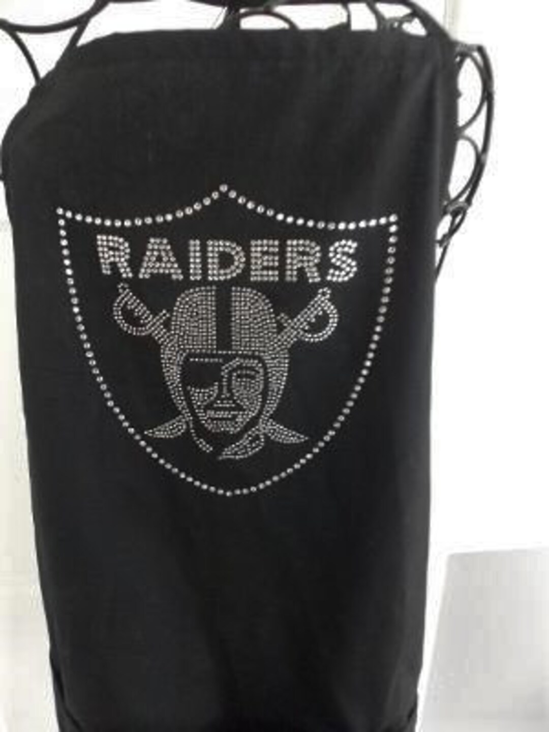 Raiders/black Apron With Pockets/raider Apron/black Apron/apron With ...