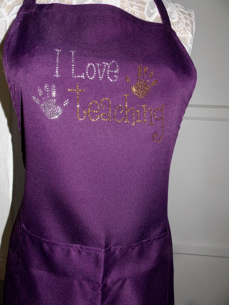 Teacher Apron, Preschool Apron, Pocket Apron, School Apron, Early ...