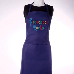 Preschool Apron, Teacher Apron, School Apron, Educator Apron, Child ...