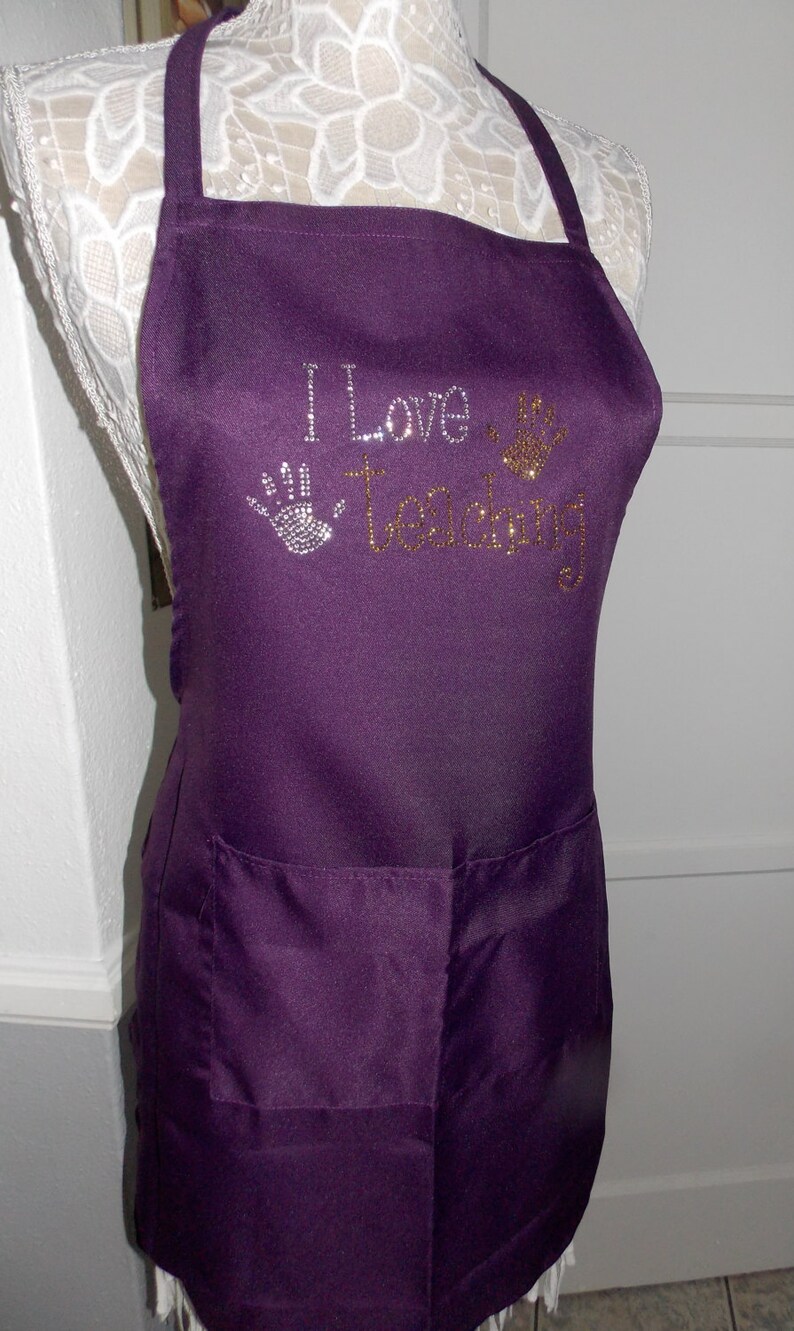 Teacher Apron, Preschool Apron, Pocket Apron, School Apron, Early ...