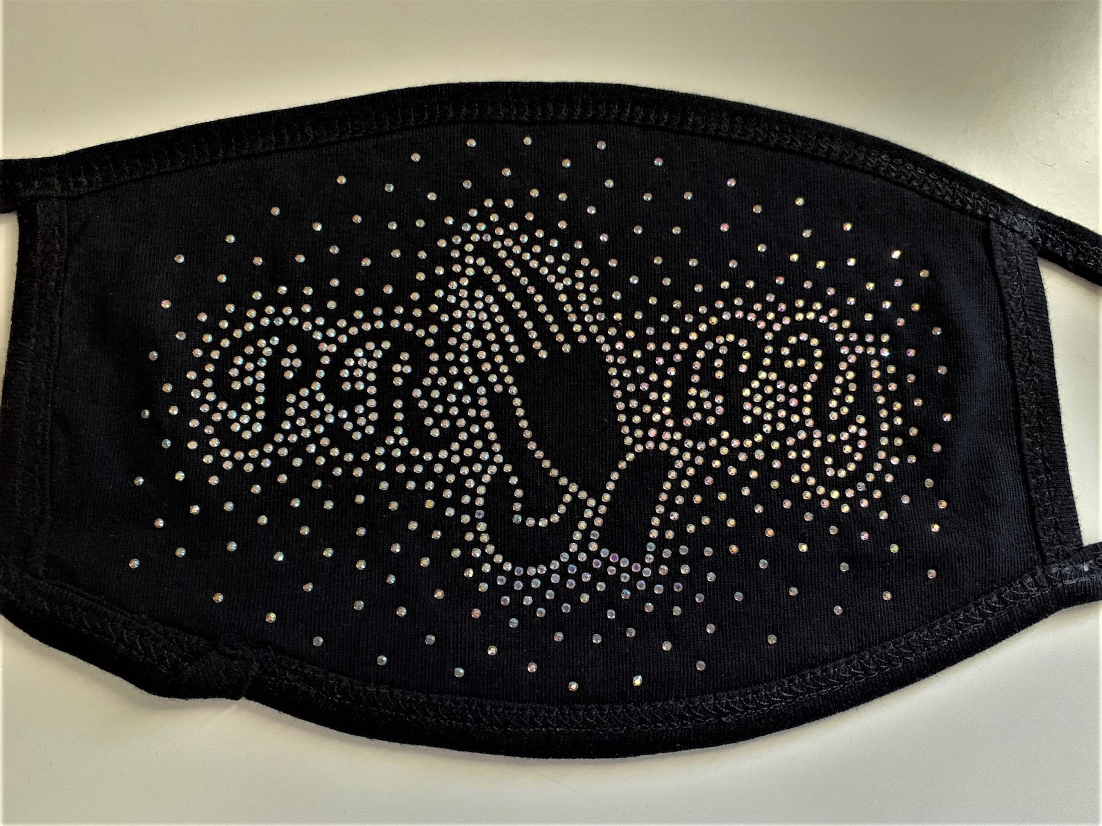 Praying Hand Mask/worship Mask/embellish Mask/black Mask With ...