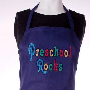 Preschool Apron, Teacher Apron, School Apron, Educator Apron, Child ...