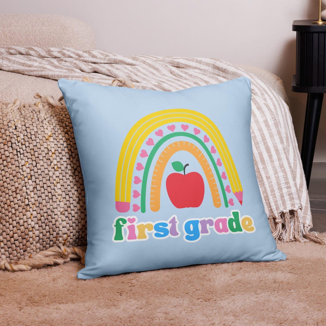 Classroom Pillow, Rainbow First Grade Classroom Theme, Classroom ...
