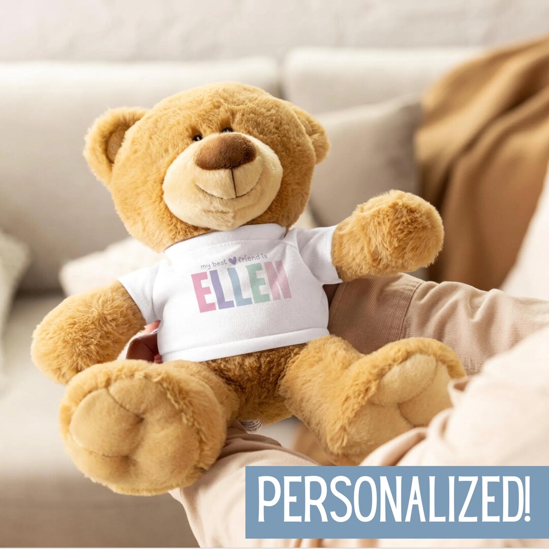 Personalized Teddy Bear Gift for Child, Stuffed Animal Gift for Kids ...