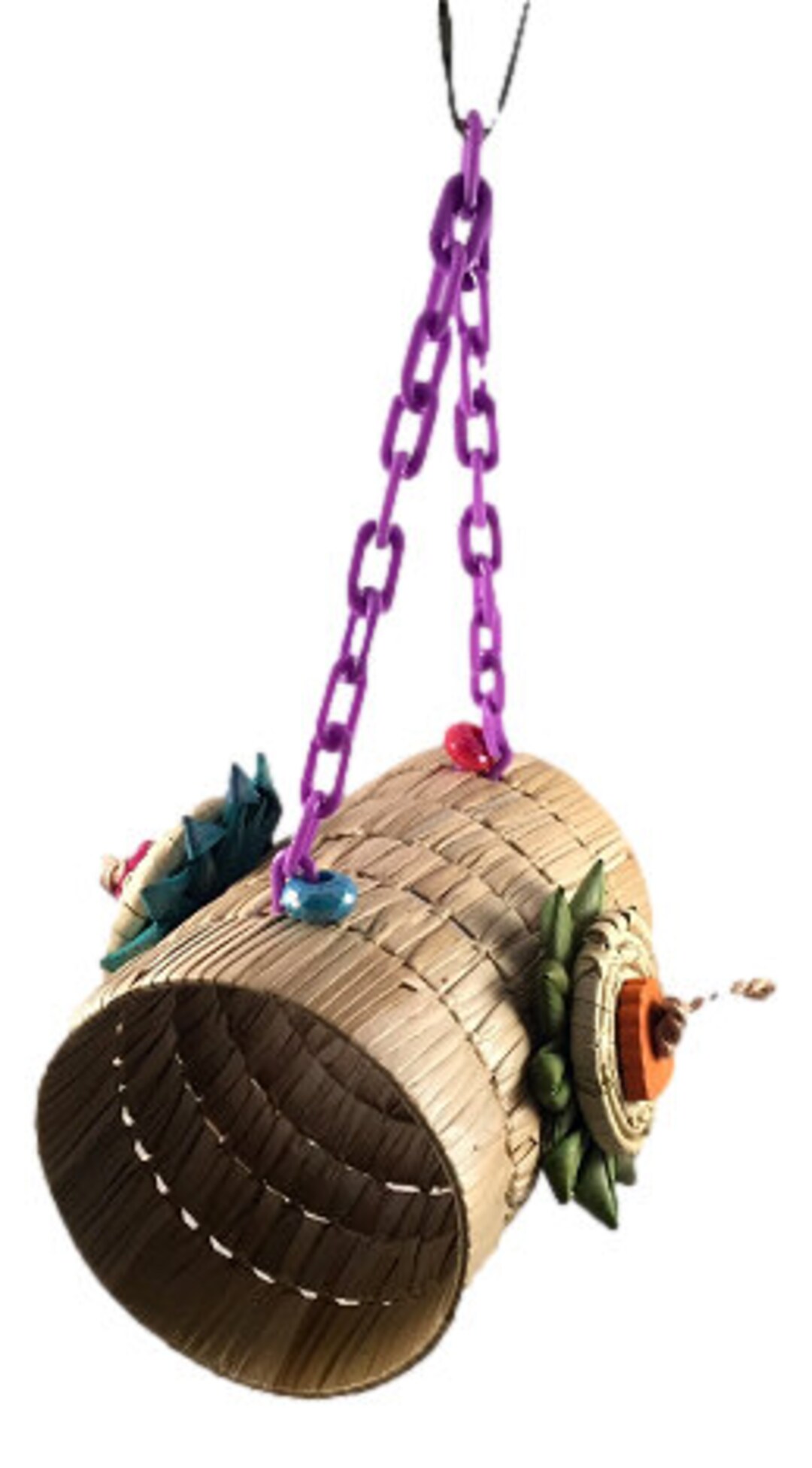 Dahlia Tube Hideout - Safe Snuggle for Birds - Etsy