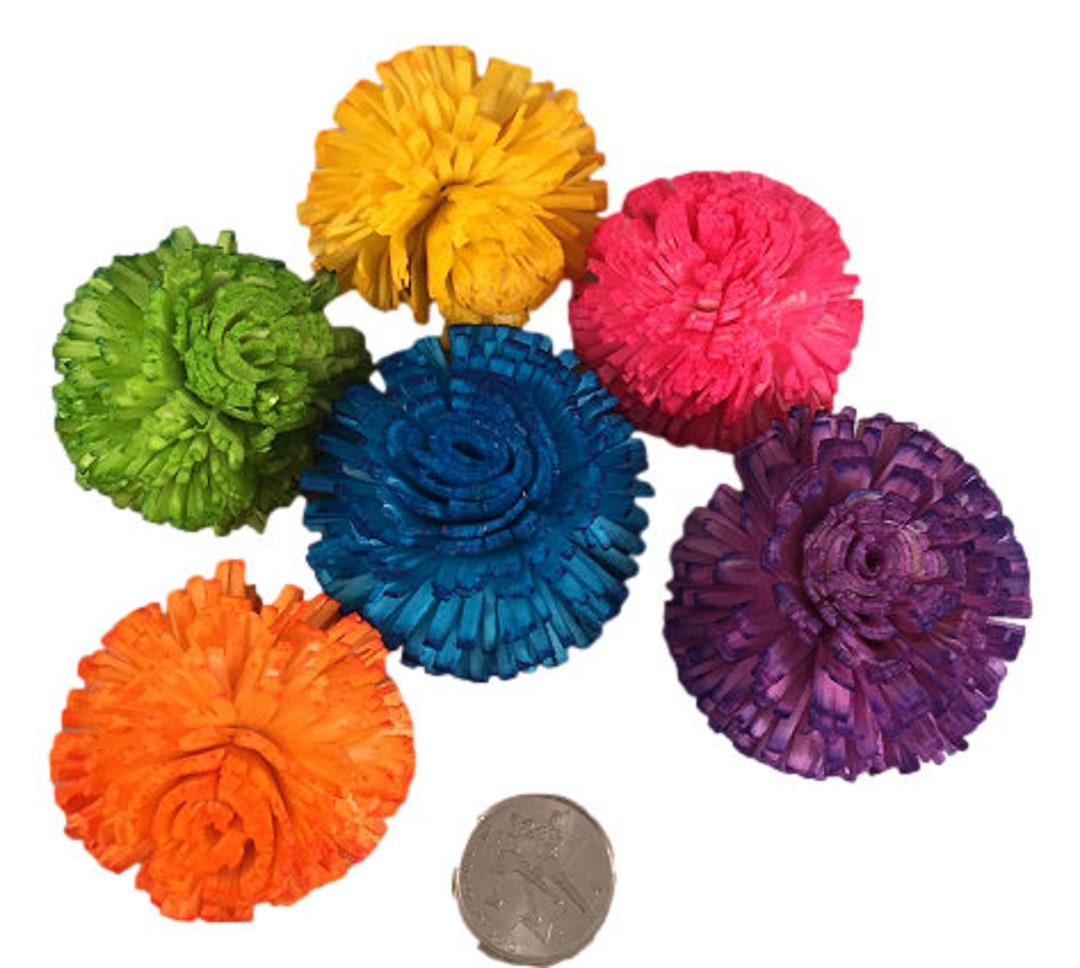 Super Soft Sola Poof Balls - 2" - Coloured - 24pc - Etsy