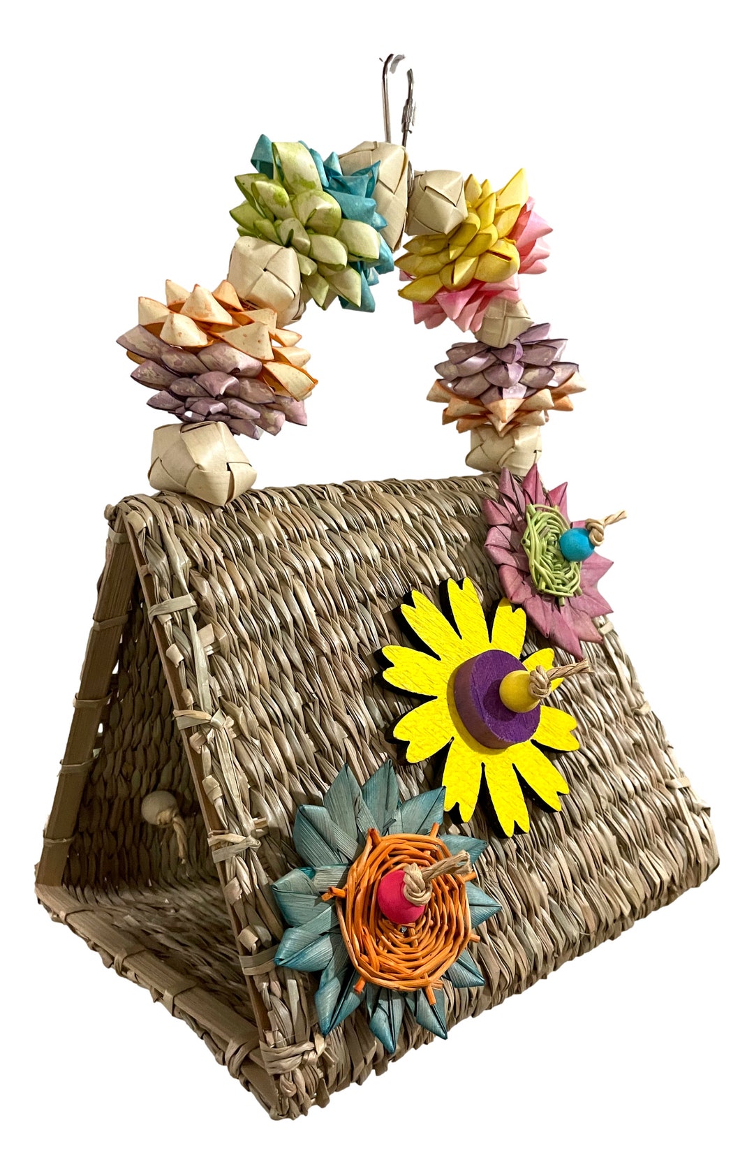 My Own Getaway - Intermediate Size Bird Tent - Handmade Bird Toy - Etsy