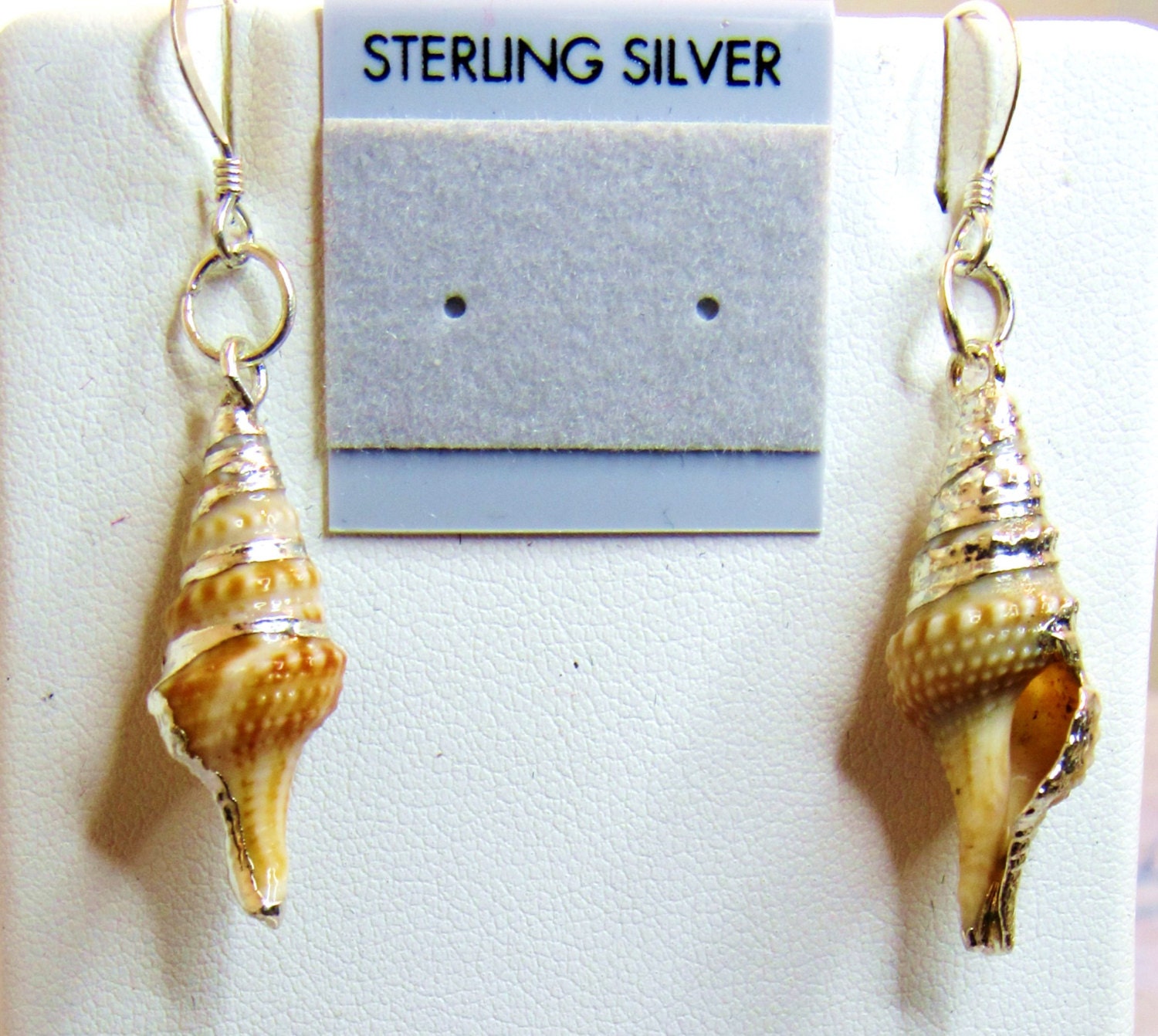 Turid Shell Earring, Sterling Silver, Shell Earrings, Shell Dangle ...