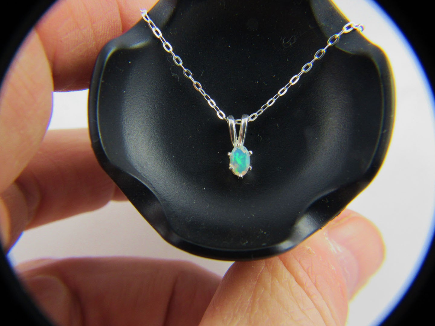 5x3mm, Ethiopian Welo Opals, Set or Necklace, Sterling Silver AAA+ ...