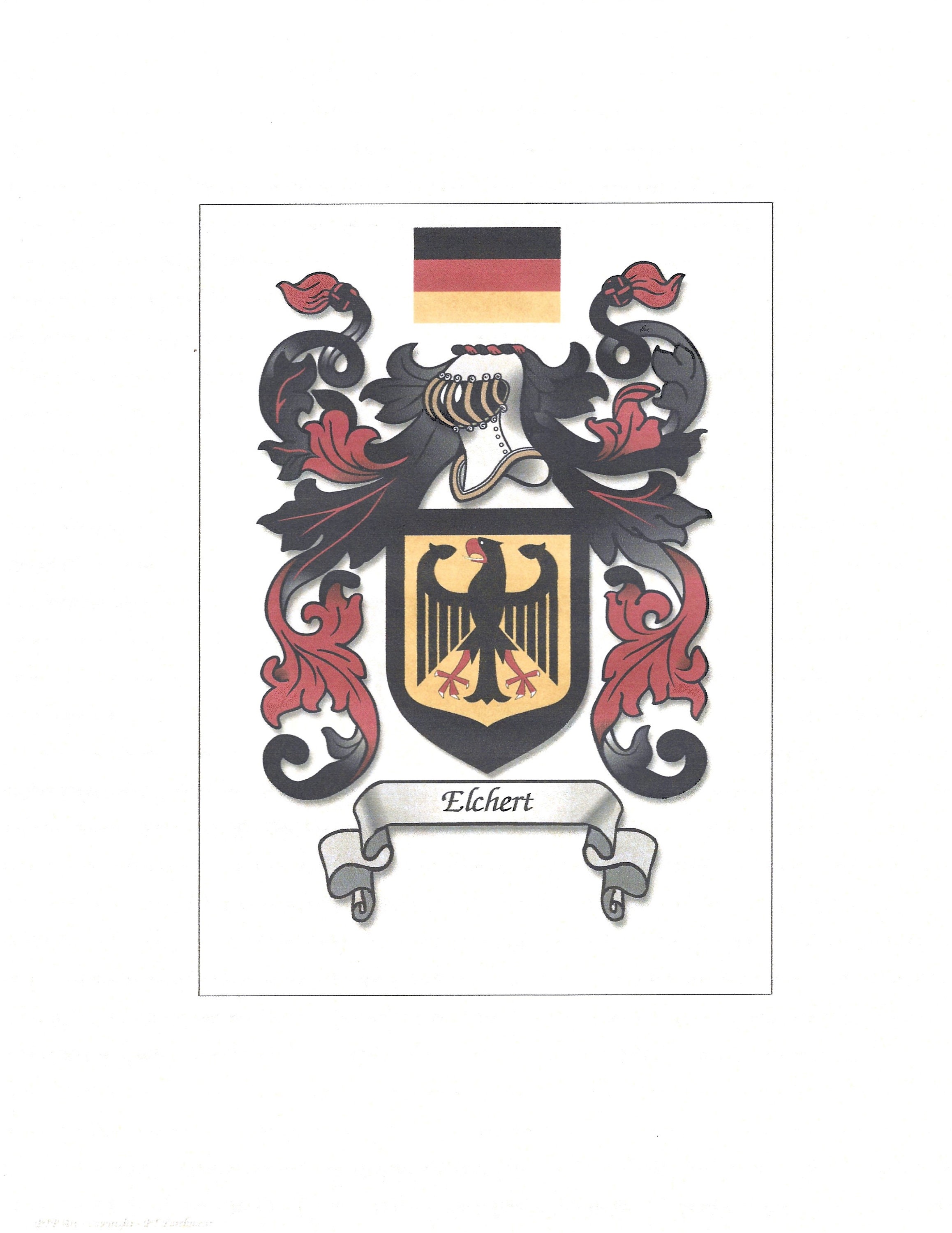 Coat of Arms, Family History Gift, Family Heritage Gift, Ancestry Chart ...