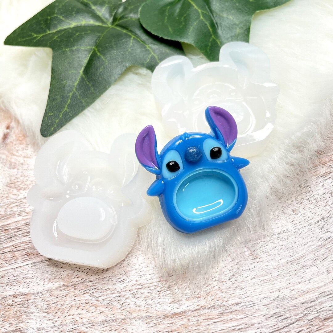 Silicone Mold for Keychains Translucent Silicone UV & Epoxy Resin Belly ...